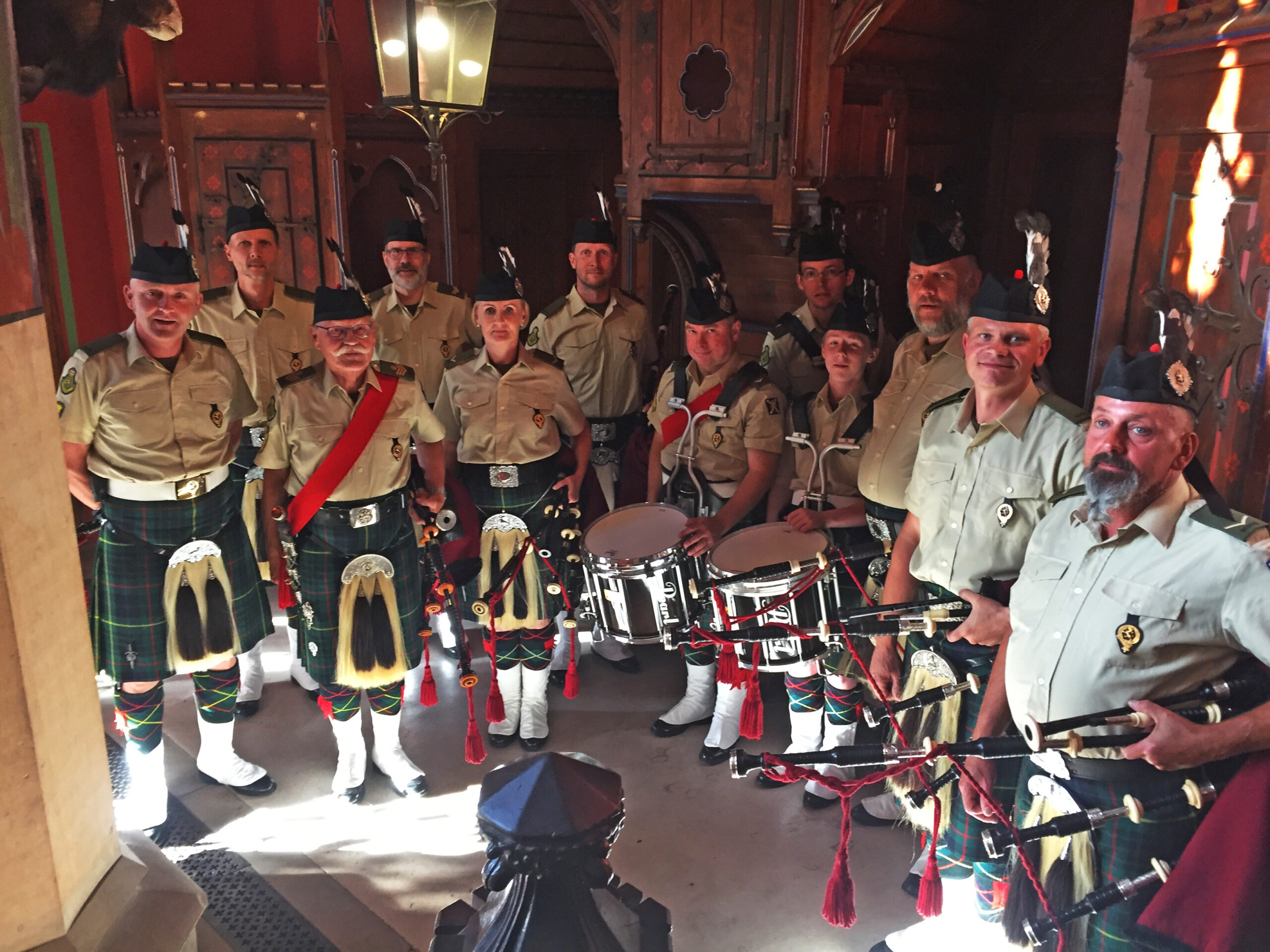 Rhine Area Pipes and Drums – die berühmte Dudelsackband